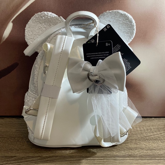 Loungefly | Bags | Minnie Mouse Wedding Bridal Mini Backpack Nwt | Poshmark